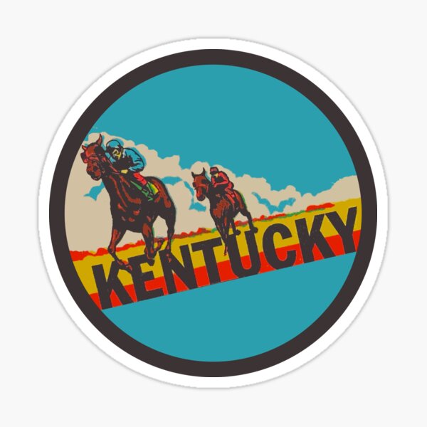 "Kentucky Vintage Decal" Sticker by zsonn | Redbubble