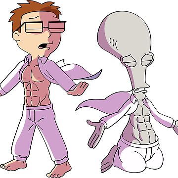 "American Dad Roger And Steve" Classic T-Shirt for Sale by olivia-krig ...