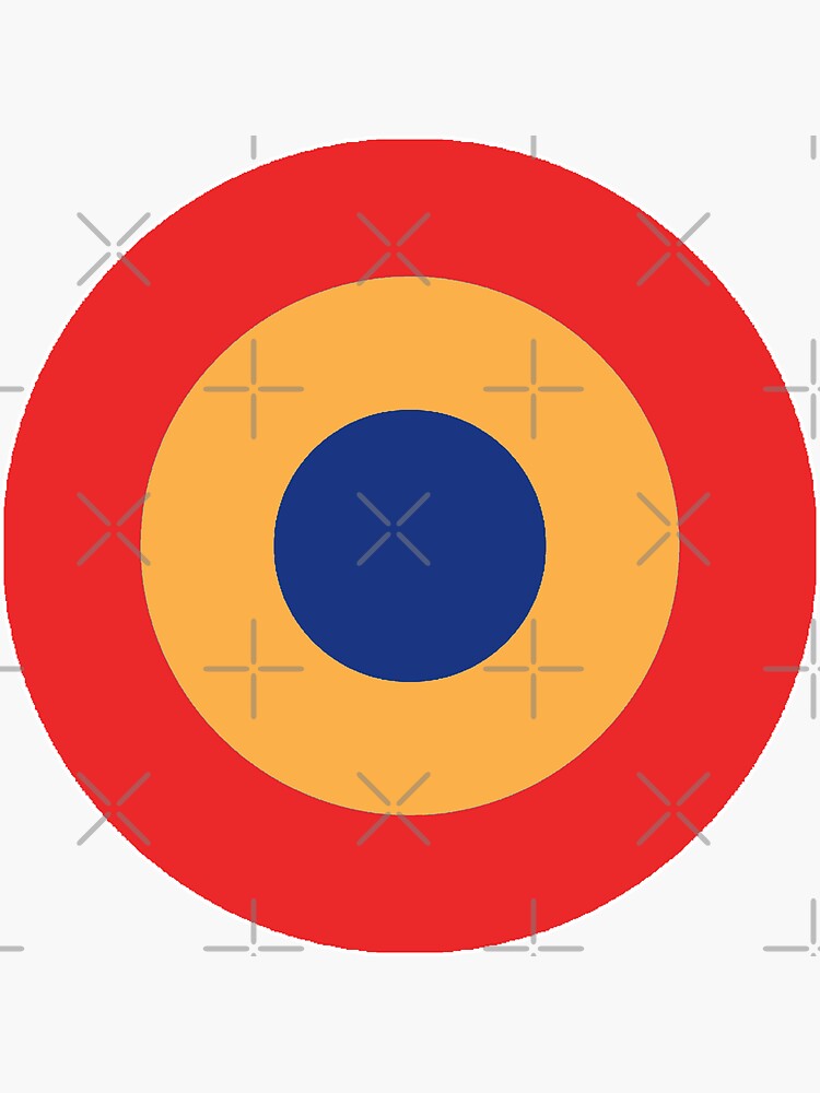 "Keith Moon target " Sticker for Sale by Confusion101 | Redbubble