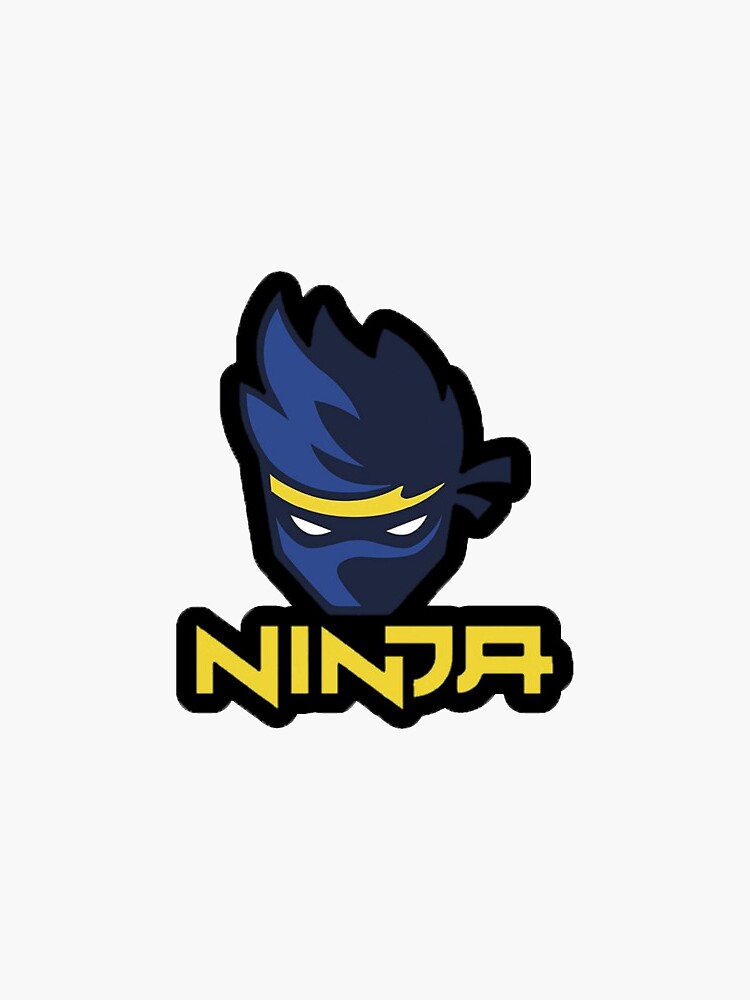 "Ninja" Sticker for Sale by hlsbrand | Redbubble