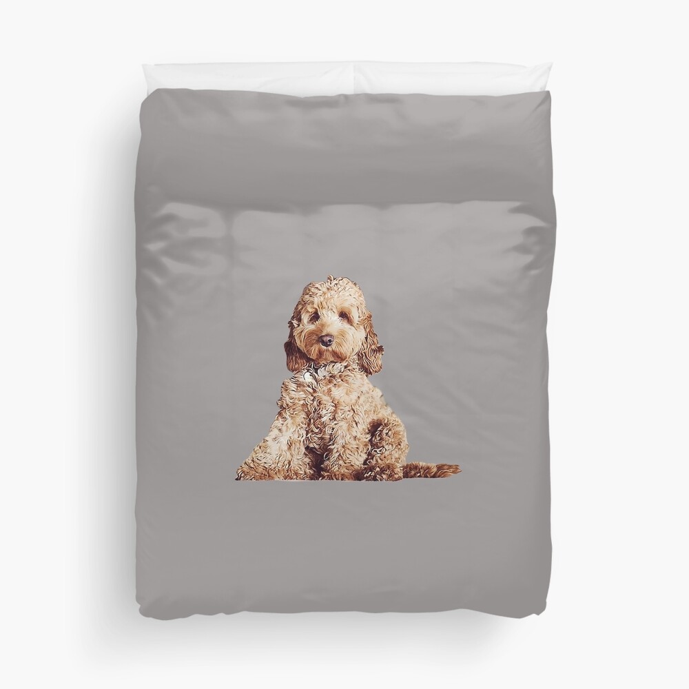"Cavoodle Labradoodle Cockapoo Mini Poodle x Cute Puppy Dog" Duvet ...