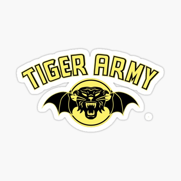 Tiger Army Stickers | Redbubble