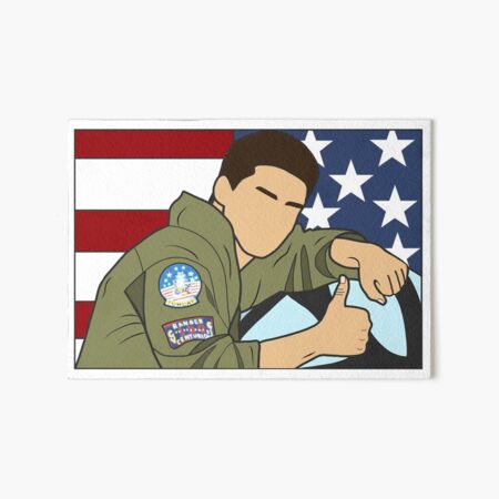"Tom Cruise in Top Gun" Art Board Print for Sale by sabrinaaaa7 | Redbubble