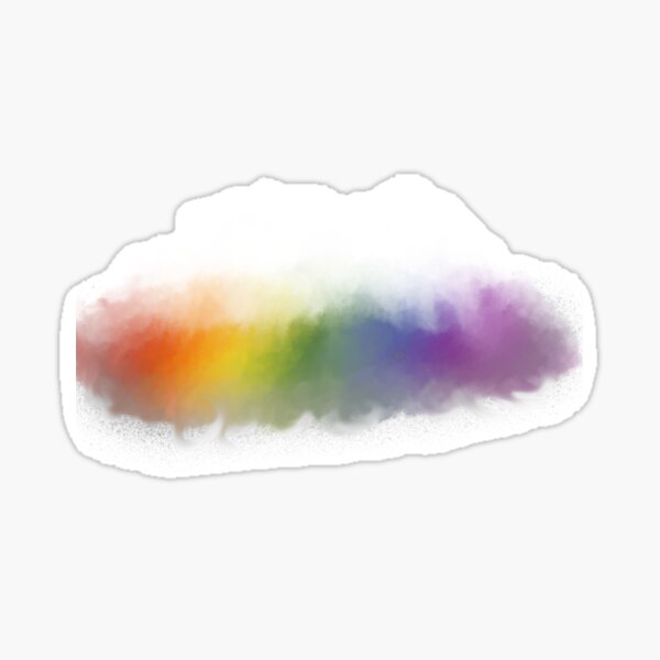 "Rainbow Cloud" Sticker for Sale by Harley916 | Redbubble