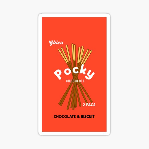 "Pocky" Sticker for Sale by omogatchi | Redbubble