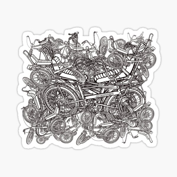 "Choppers" Sticker for Sale by MRwonderfool | Redbubble
