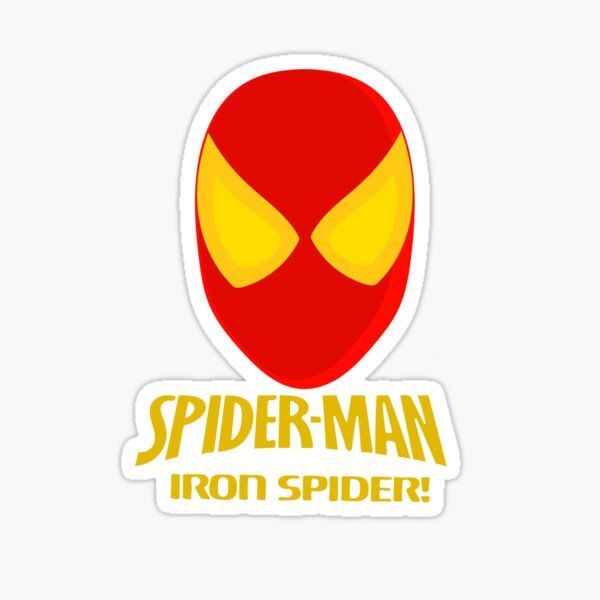 "Iron spider" Sticker for Sale by surirealart | Redbubble
