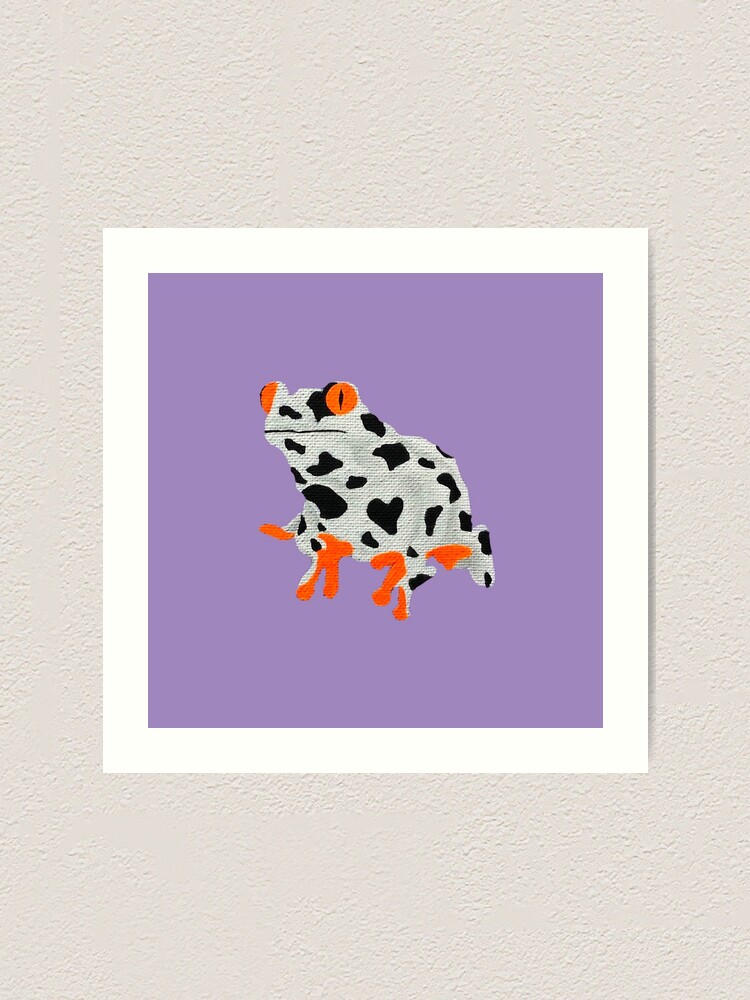 "cow frog" Art Print by miniatureflower | Redbubble