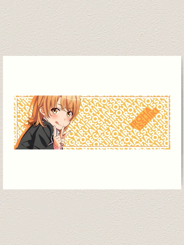 "Iroha Isshiki - Oregairu - Banner" Art Print for Sale by Chumbo21 ...