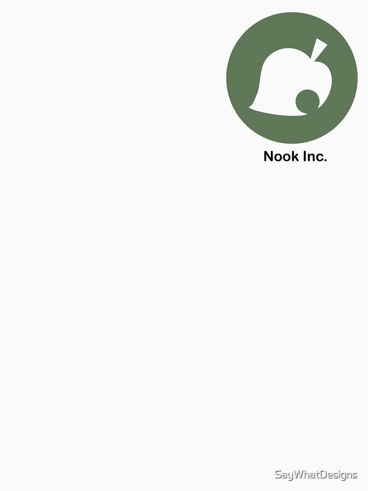"Nook Inc Logo" T-shirt for Sale by SayWhatDesigns | Redbubble | animal ...