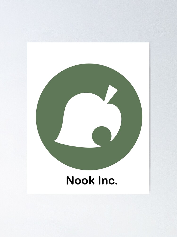 "Nook Inc Logo" Poster for Sale by SayWhatDesigns | Redbubble
