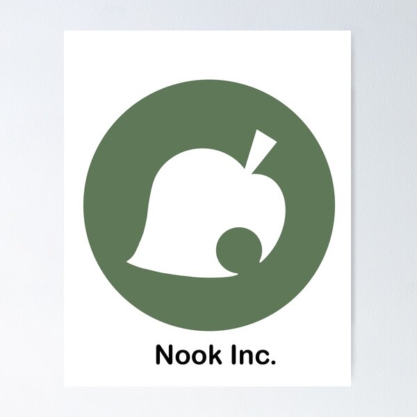 "Nook Inc Logo" Poster for Sale by SayWhatDesigns | Redbubble