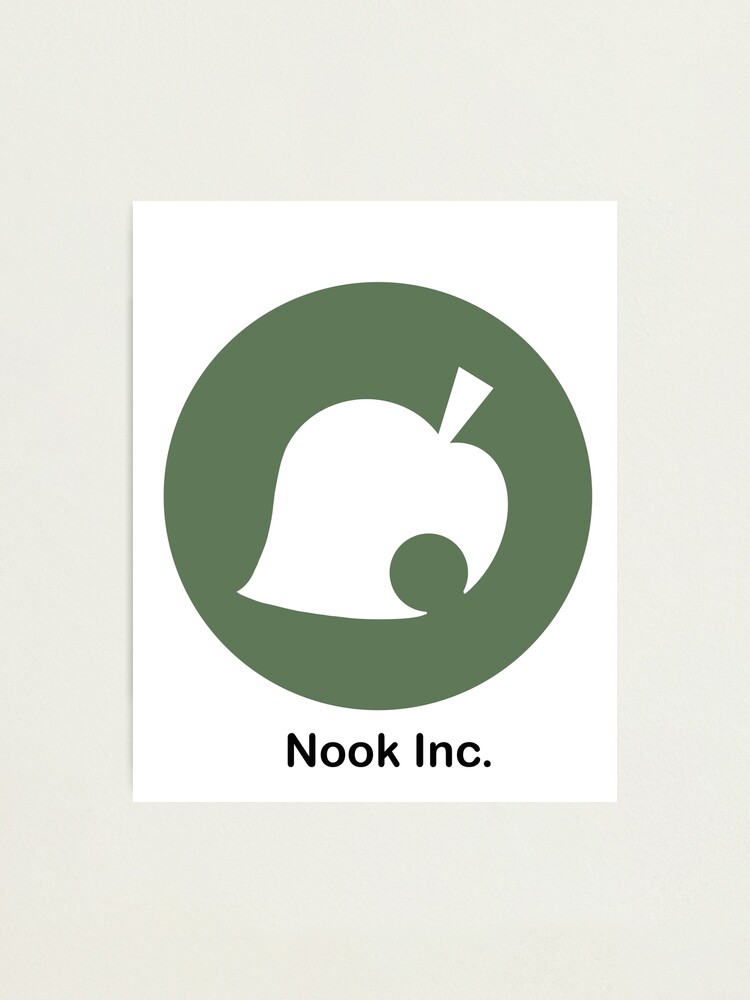 "Nook Inc Logo" Photographic Print for Sale by SayWhatDesigns | Redbubble