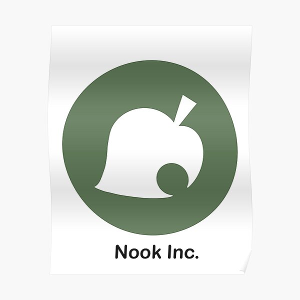 "Nook Inc Logo" Poster for Sale by SayWhatDesigns | Redbubble