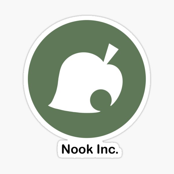 "Nook Inc Logo" Sticker by SayWhatDesigns | Redbubble