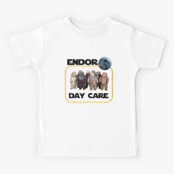 "Endor - Day Care" Kids T-Shirt for Sale by Ommik | Redbubble