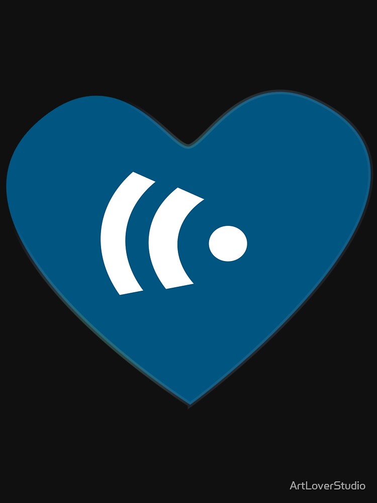 "I am a True Blue Heartist " T-shirt by ArtLoverStudio | Redbubble