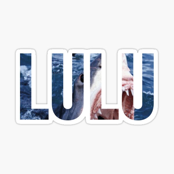 "LULU" Sticker for Sale by SilvaDesigns | Redbubble