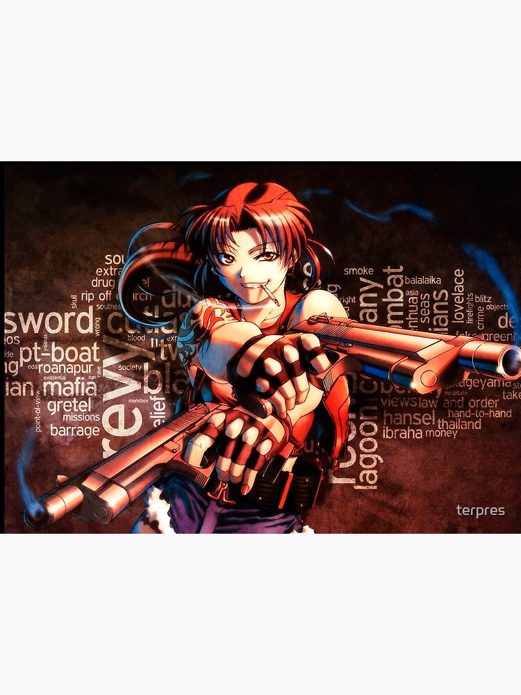 "Black Lagoon Revy" Poster for Sale by terpres | Redbubble