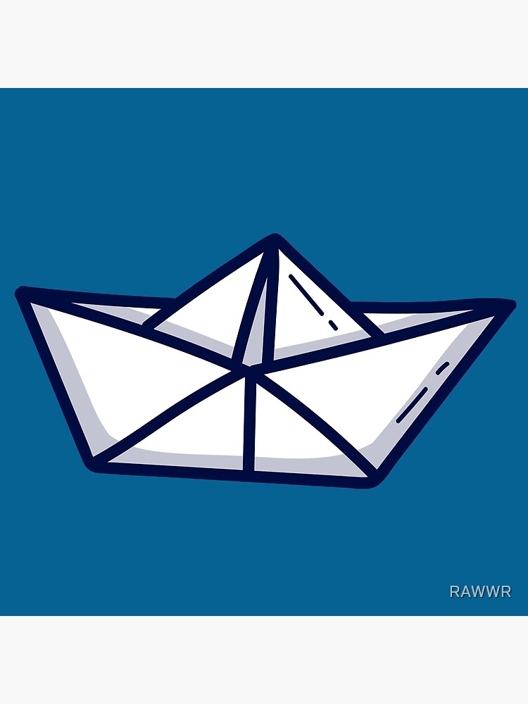 "Paper boat paper boat" Poster by RAWWR | Redbubble