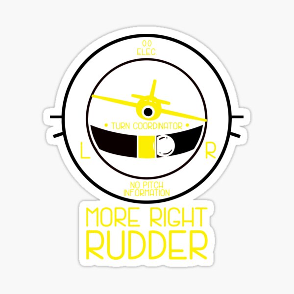 "Funny Aviation Aircraft Flight Instructor Gift" Sticker by Sandra78 ...