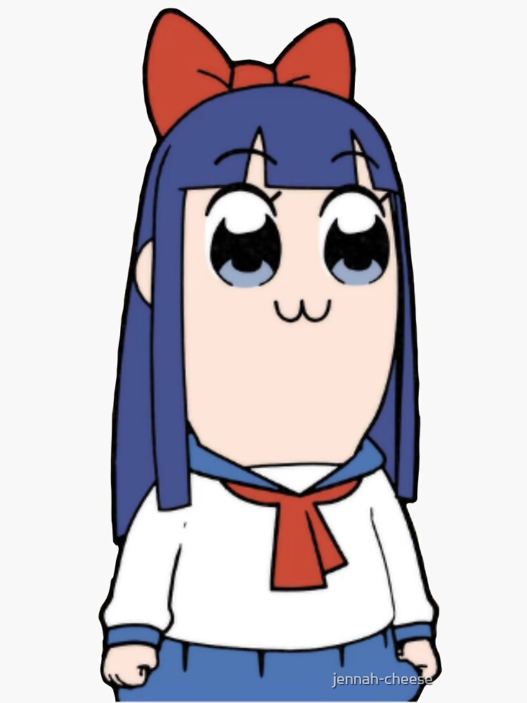 "Pipimi standing." Sticker by jennah-cheese | Redbubble