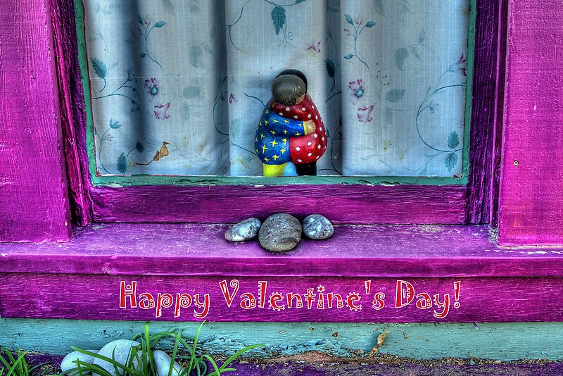 "" Window Hug" Valentine's Day Card" by K D Graves Photography | Redbubble