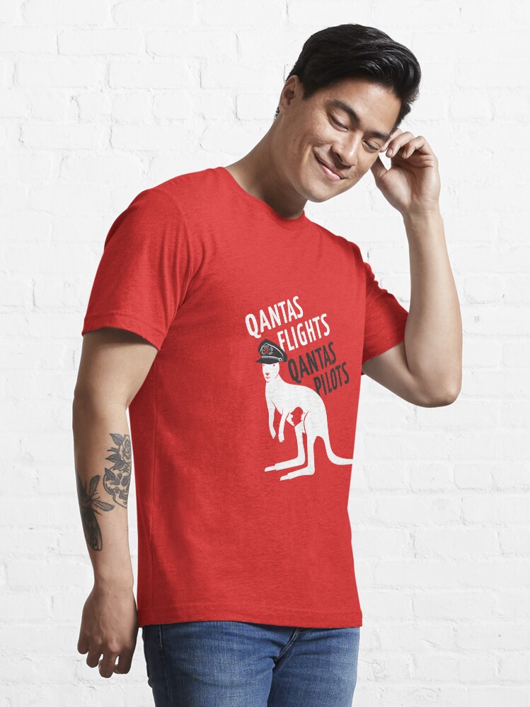 "Qantas Flights, Qantas Pilots" T-shirt for Sale by Flux | Redbubble ...