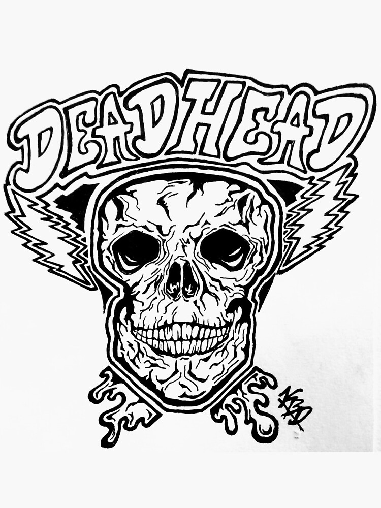 "Kbd Original Gratefuldead DeadHead drawing" Poster by kbdartwork ...