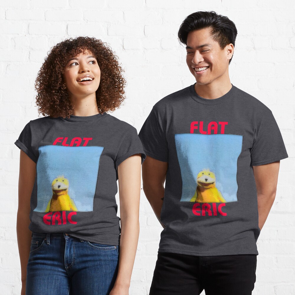 "Flat Eric" T-shirt by -JustJames- | Redbubble