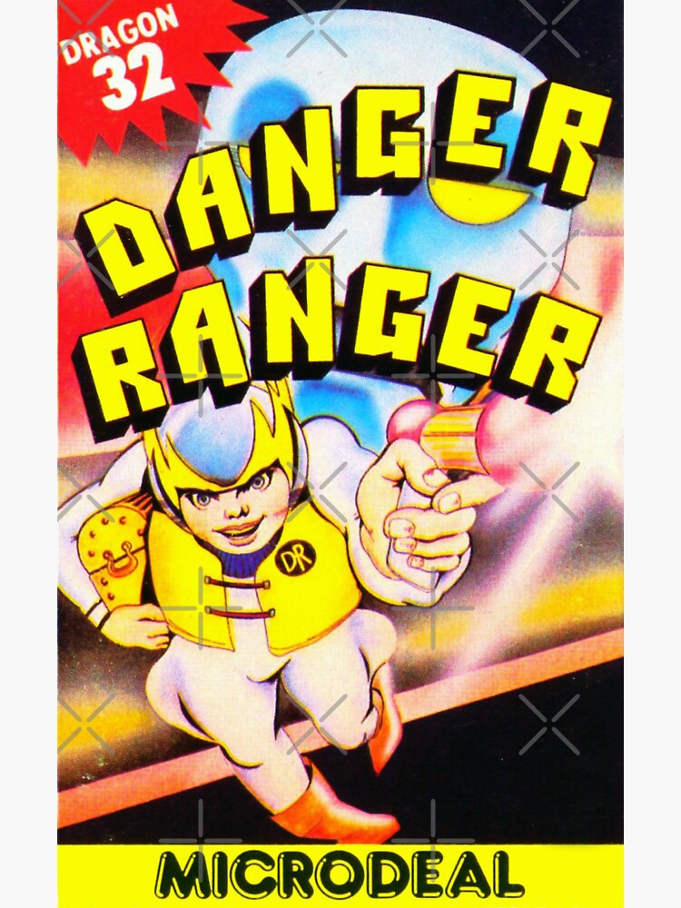 "Danger Ranger" Sticker for Sale by RetroTrader | Redbubble