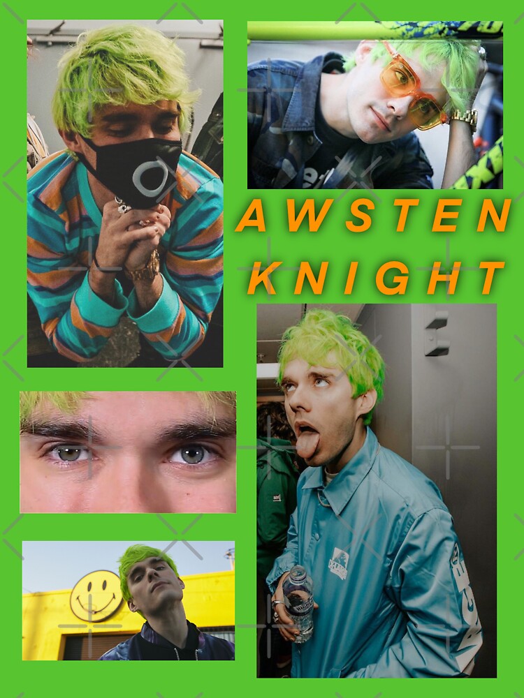 "Awsten Knight Fandom Era Poster" Sticker for Sale by Unenjoyable ...