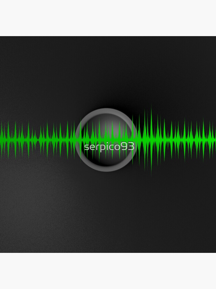 "Sound waves" Sticker for Sale by serpico93 | Redbubble