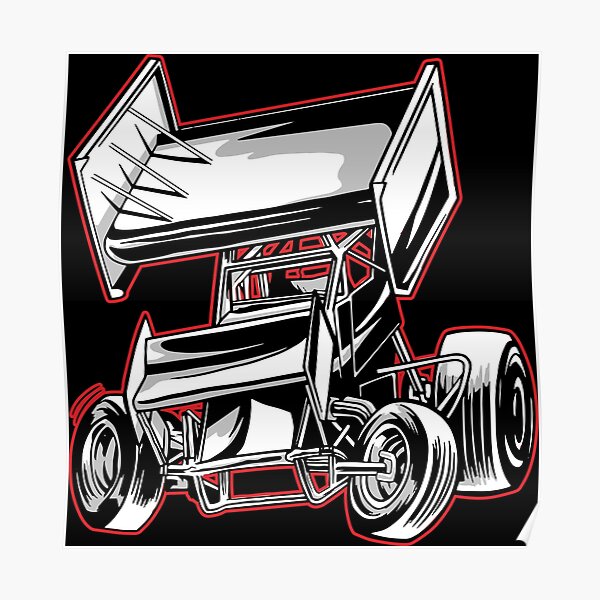 "Offroad Rally Sprint Car." Poster for Sale by emphatic | Redbubble
