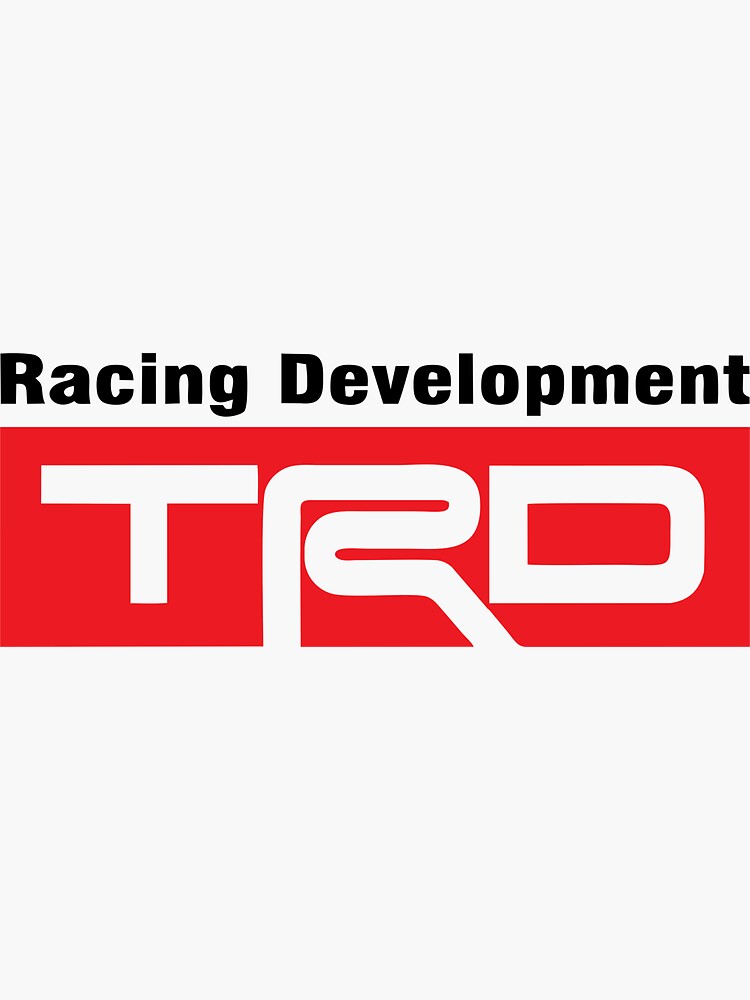 "Toyota Racing Development Logo" Sticker for Sale by samuelinkan ...