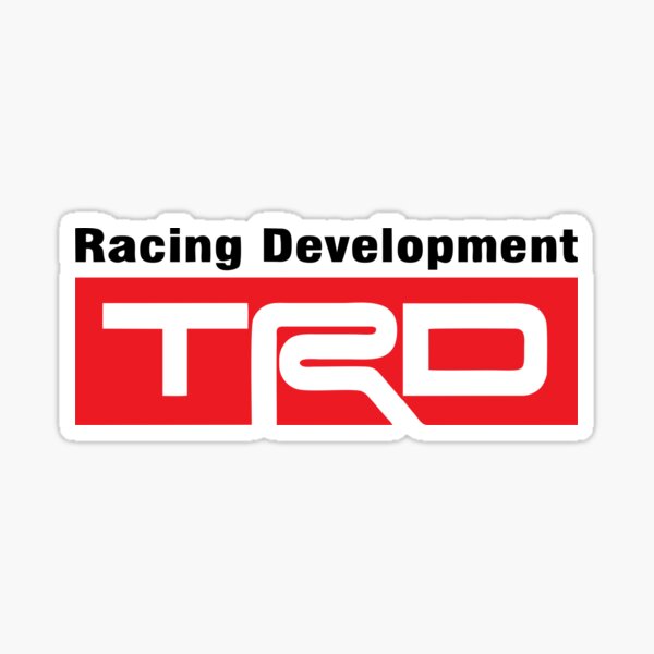 "Toyota Racing Development Logo" Sticker for Sale by samuelinkan ...