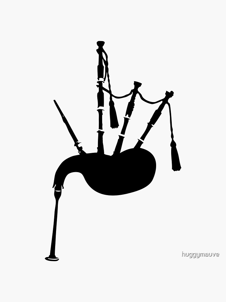 "cornemuse bagpipe" Sticker by huggymauve | Redbubble