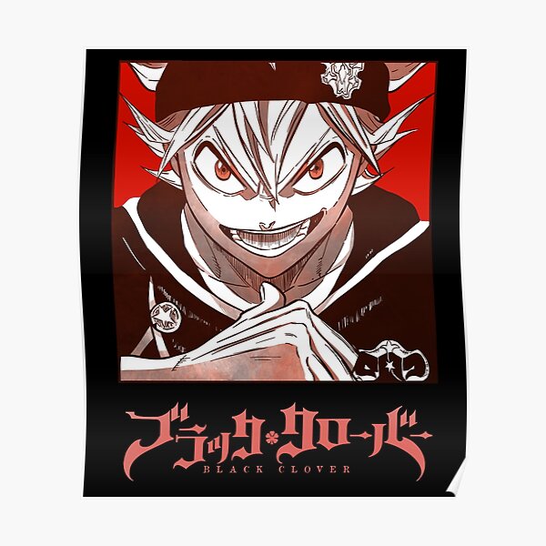 "Black Clover (Asta)" Poster for Sale by sensenstyle | Redbubble