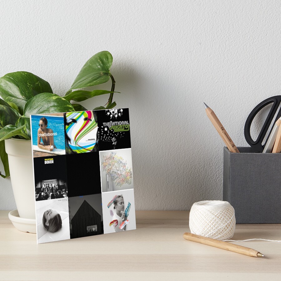 "The National - All Albums" Art Board Print for Sale by TheN | Redbubble