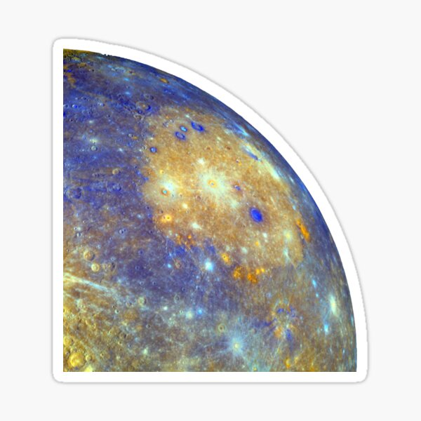 "The Mercury" Sticker by SingingPlanets | Redbubble