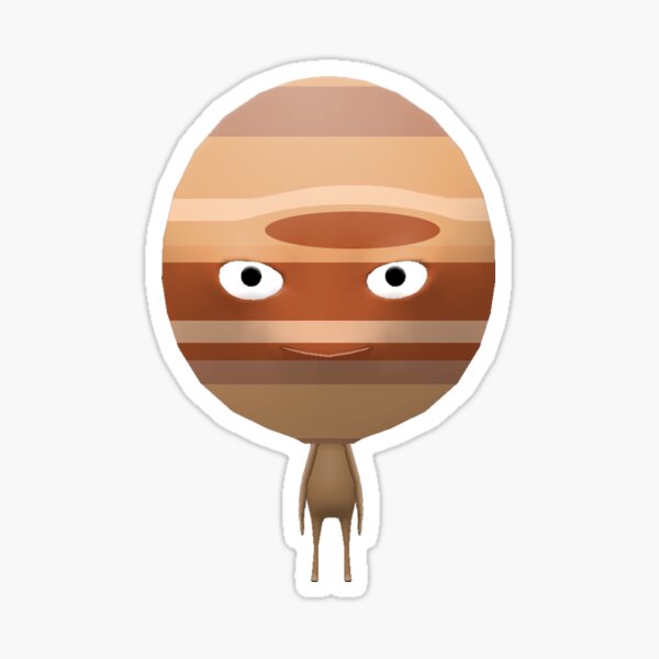 "The Jupiter" Sticker for Sale by SingingPlanets | Redbubble