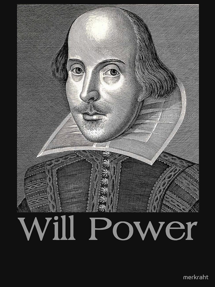 "Shakespeare Gifts - Shakespeare Will Power Funny Gift Ideas with ...
