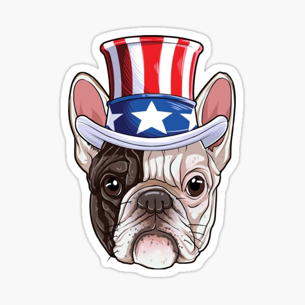 "French Bulldog Uncle Sam T shirt 4th of July Dog American Flag ...
