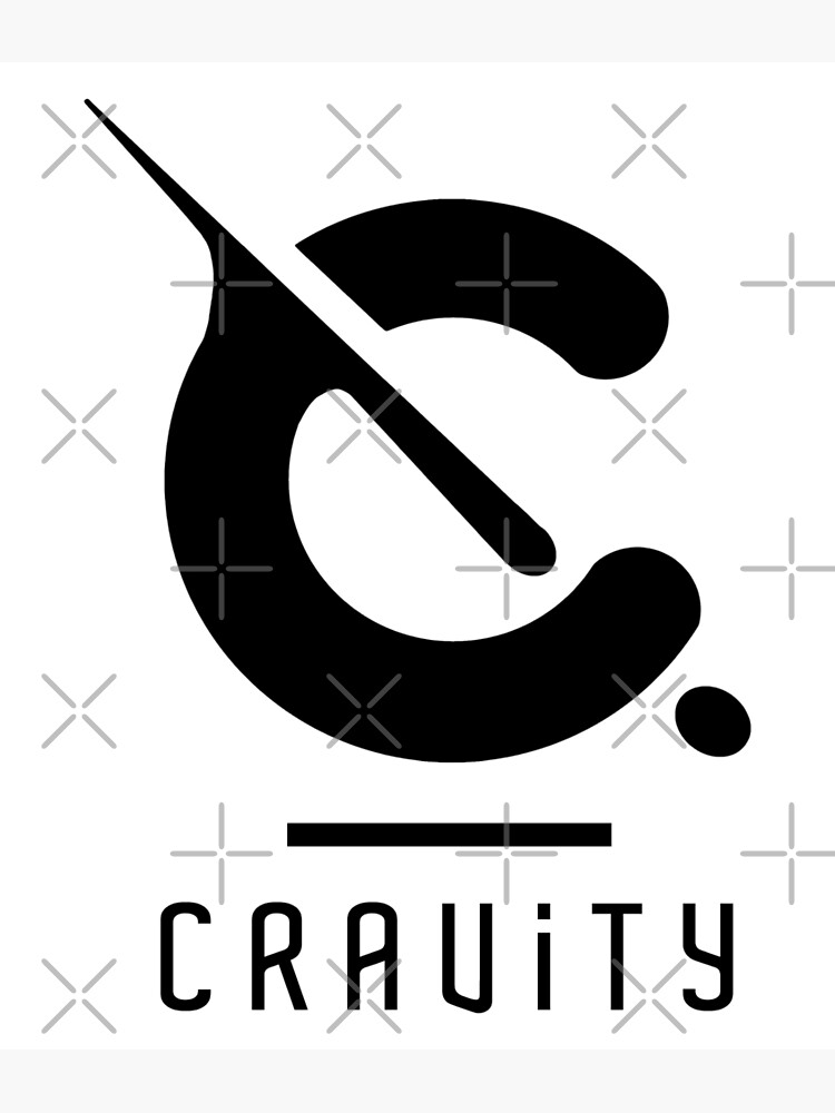 "Cravity" Poster for Sale by 95amy | Redbubble