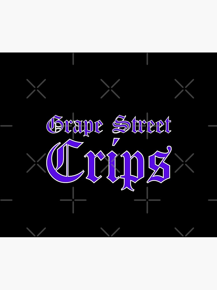 "Grape Street Crips" Tapestry for Sale by DIRTYDUNNZ | Redbubble