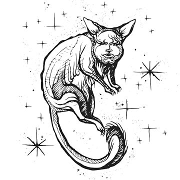 "Uncanny Cat" Art Board Print for Sale by TwoCuddlefish | Redbubble