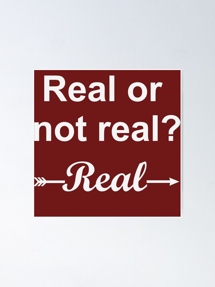 "Hunger Games Real or Not Real 2" Poster for Sale by ChristinaLuv ...