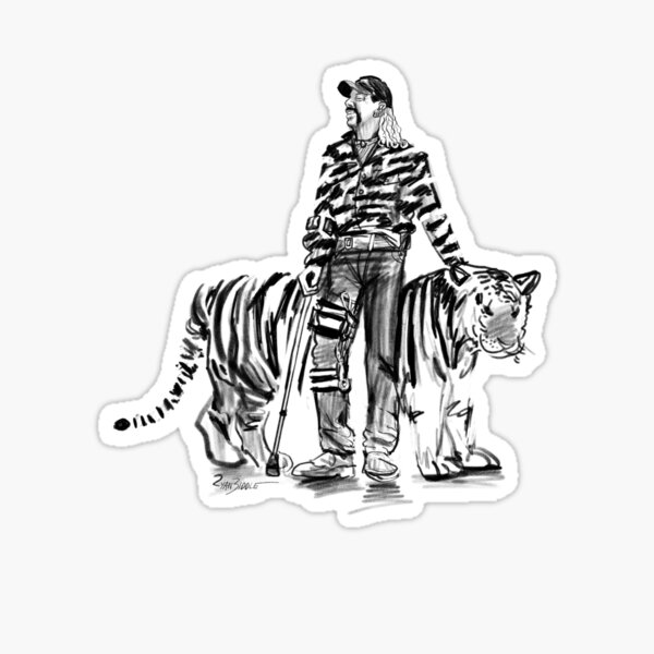Free Joe Exotic Stickers | Redbubble