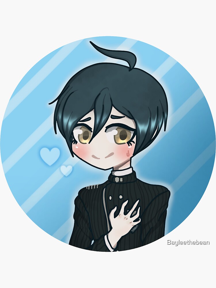 "Shuichi Saihara: Chibi" Sticker for Sale by Bayleethebean | Redbubble