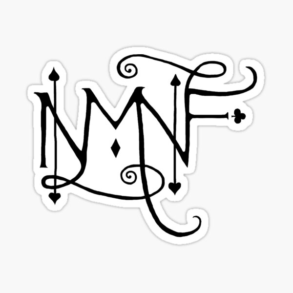 "NMNF 2" Sticker by Verukke | Redbubble